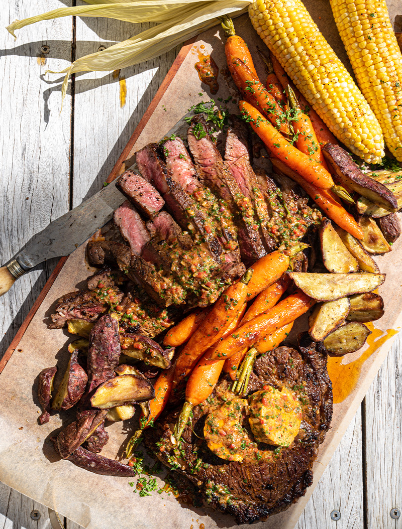 Greenlea Rump Steak with Cowboy Butter - Greenlea Butcher Shop