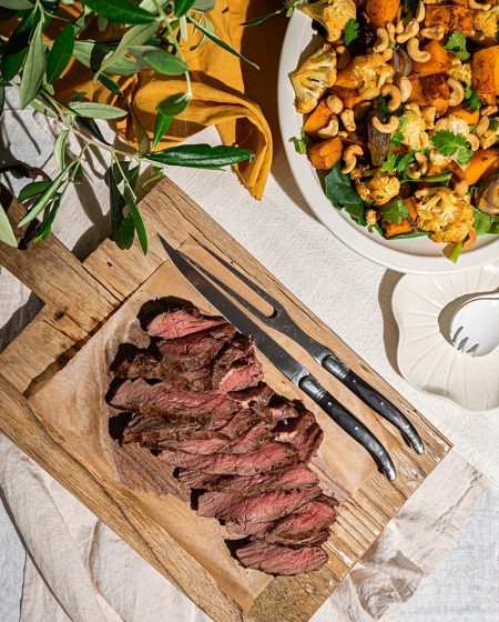 Holiday Half Scotch Fillet with Red Wine Jus - Greenlea Butcher Shop